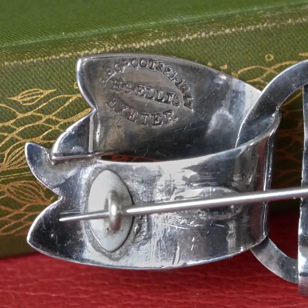 Rare Antique Bow Brooch in Sterling Silver by Royally Appointed ...